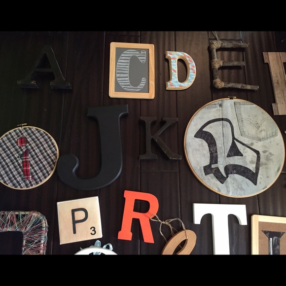 Wall Decor | Nursery Alphabet Letters Abc | Poshmark