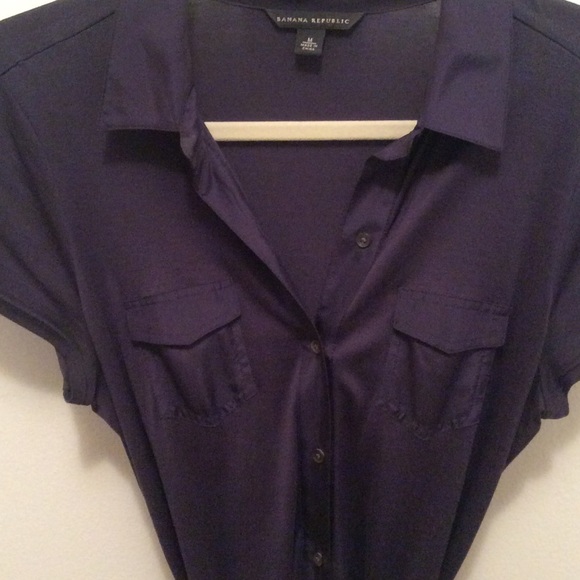 Banana Republic | Dresses | Banana Republic Navy Shirtdress | Poshmark
