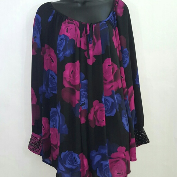 Alfani | Tops | Alfani Peasant Top 8w | Poshmark