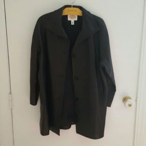 Talbots | Jackets & Coats | Talbots Leather Coat | Poshmark