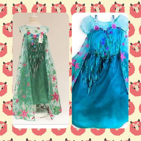 Dresses | Girls Elsa Frozen Fever Deluxe Costume | Poshmark