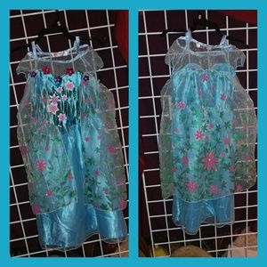 Dresses | Girls Elsa Frozen Fever Deluxe Costume | Poshmark