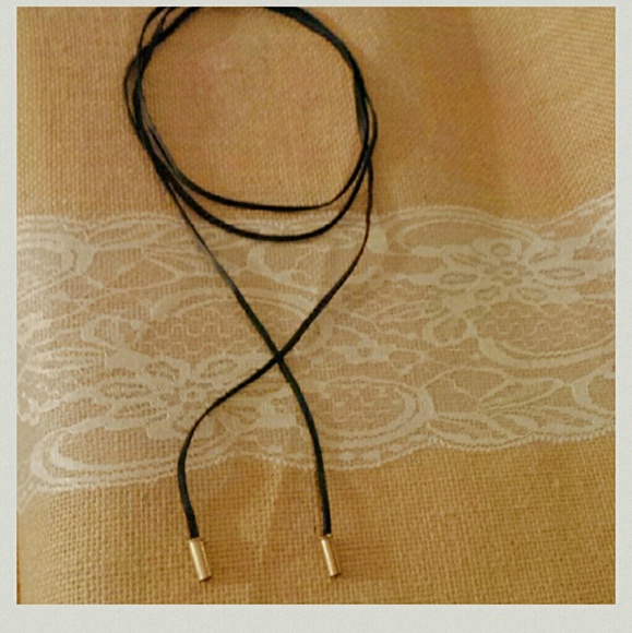 Jewelry | Gypsy Black Leather Bullet Casing Choker | Poshmark