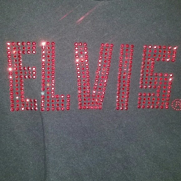 Tops | Small Elvis Bling Shirt From Graceland | Poshmark