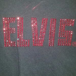 Tops | Small Elvis Bling Shirt From Graceland | Poshmark