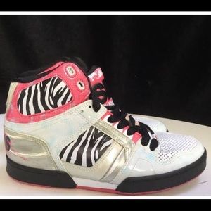 25% off Osiris Shoes - RARE Osiris Multi colored high tops from Ariana ...