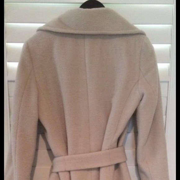 Calvin Klein | Jackets & Coats | Oatmeal Neutral Classic Wool Blend Ck Belted Coat | Poshmark