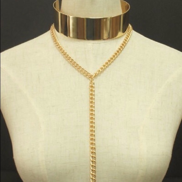 Jewelry | Gold Chain Choker Necklace | Poshmark