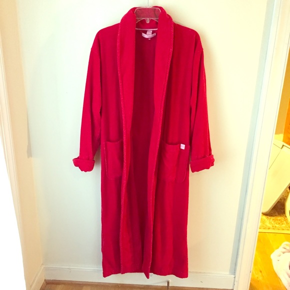 Victoria's Secret | Intimates & Sleepwear | Victorias Secret Red Robe ...