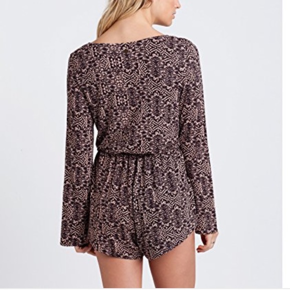 Billabong | Dresses | Billabong Free Fallin Romper | Poshmark