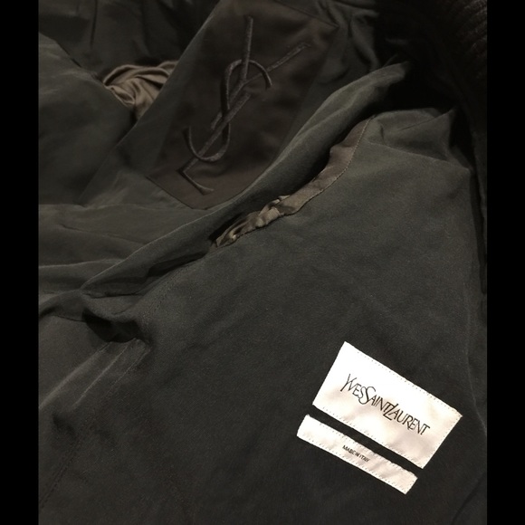 Yves Saint Laurent | Jackets & Coats | Authentic Yves St Laurent Jacket ...