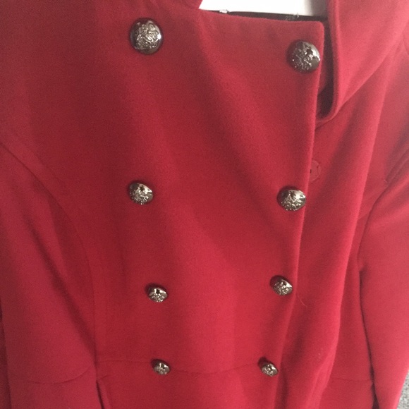 Style & Co. | Jackets & Coats | Womens Style Company Red Pea Coat With ...