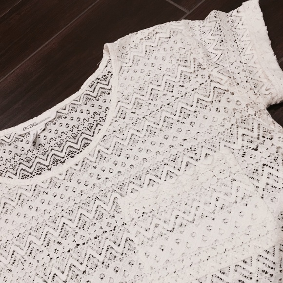 BCBGeneration | Tops | Bcbgeneration Lace Crop Top | Poshmark