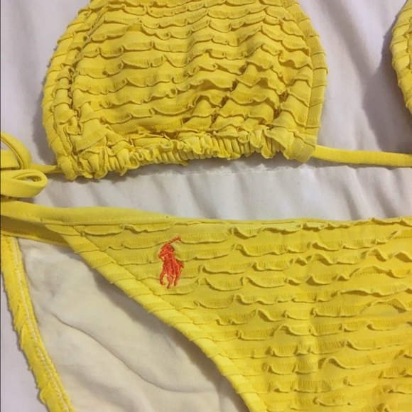 Ralph Lauren Yellow String Bikini - Gem