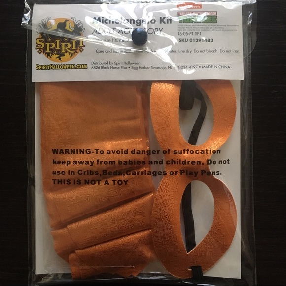 Accessories | Ninja Turtles Orange Accessory Kit | Poshmark