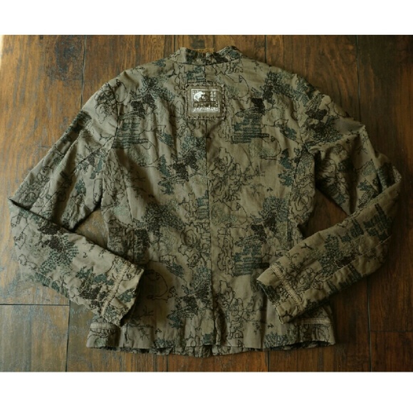 Da-Nang | Jackets & Coats | Da Nang Military Embroidered Jacket Olive ...