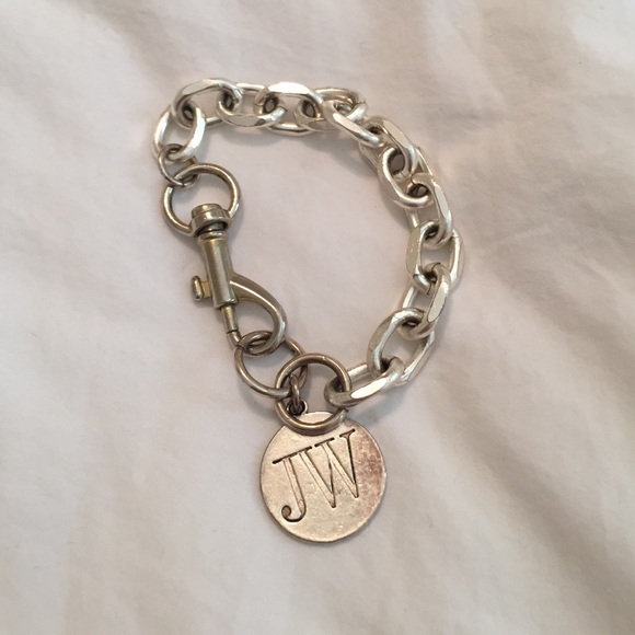 Jewelry | Vintage Silver Tag Bracelet Jw Engraving | Poshmark