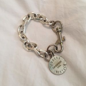 Jewelry | Vintage Silver Tag Bracelet Jw Engraving | Poshmark