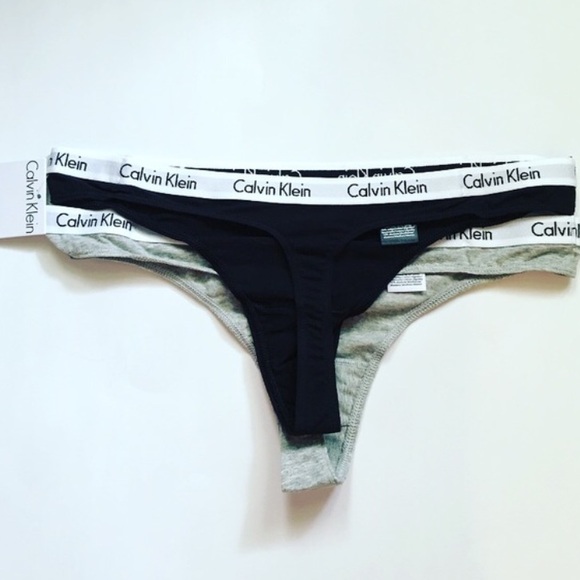 Calvin Klein | Intimates & Sleepwear | Set Of 2 Ck Thong Panties | Poshmark