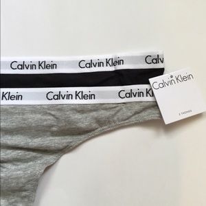 Calvin Klein | Intimates & Sleepwear | Set Of 2 Ck Thong Panties | Poshmark