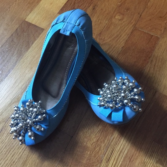 olfio | Shoes | Turquoise Flats Size 7 | Poshmark