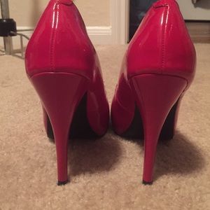 Shoes | Red 4 Inch Heels Size 55 | Poshmark