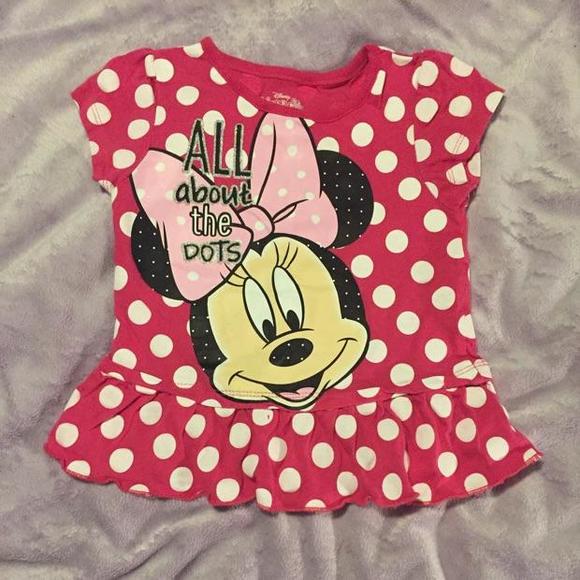 Disney | Dresses | Minnie Mouse Tee | Poshmark