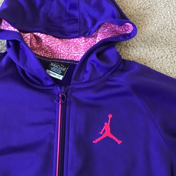 Jordan | Shirts & Tops | Girls Sz Large Nike Jordan Hoodie Jacket Nwt ...