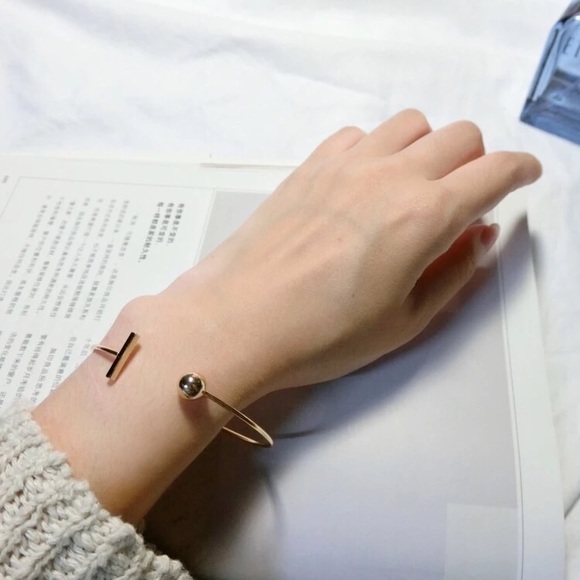 Jewelry | Open Geometry Bracelet | Poshmark