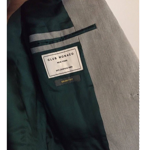 Club Monaco | Suits & Blazers | Mens Club Monaco Stripe Sports Jacket ...