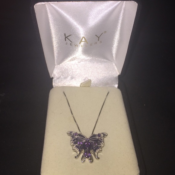 Kays Jewelers Butterfly Necklace 2024 www.epicamlv