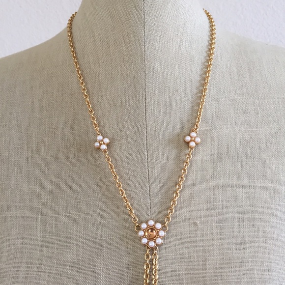 Vintage | Jewelry | Vintage 8s Pearl Amber Necklace | Poshmark