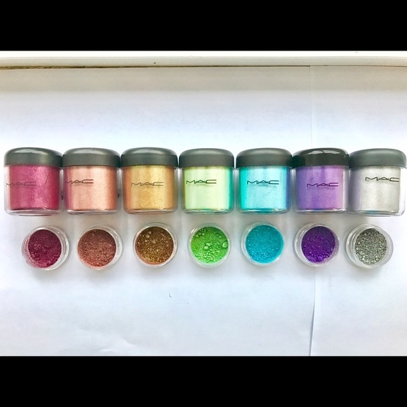 MAC Cosmetics | Makeup | Salerare Mac Pigment Sample Set 4 Teaspoon ...