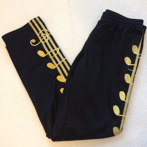 adidas | Pants | Nwt Adidas Jeremy Scott Music Notes Pants Lrgmed ...