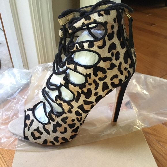 Zara | Shoes | Brand New Zara Leopard Heels | Poshmark