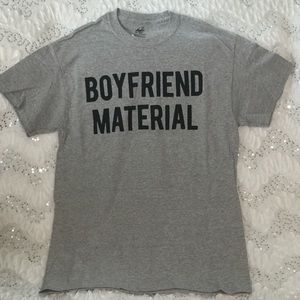 44% off Chill Tops - 💋Boyfriend Material T shirts💋 from Marcie ...