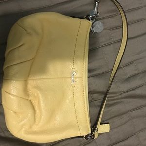 Coach | Bags | Coach Yellow Mini Bag | Poshmark