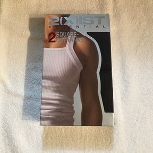 2xist | Shirts | Mens Essential Squarecut Tank 2pack | Poshmark