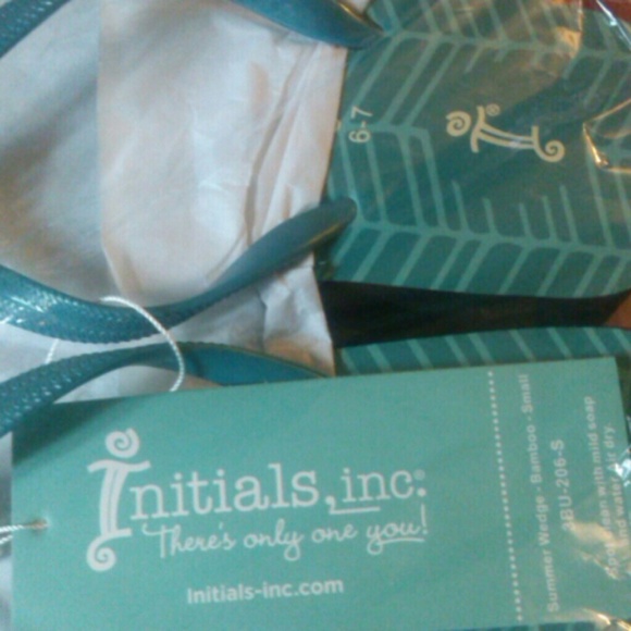 Initial | Shoes | Initials Inc Green Summer Wedge Sandals | Poshmark