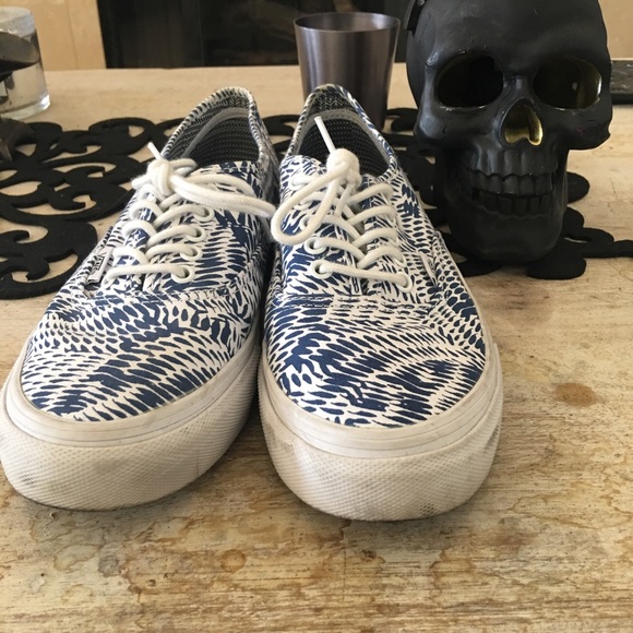 Vans | Shoes | Vans Authentic Classic In Blue | Poshmark