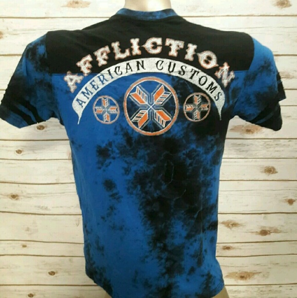 affliction | Shirts | Authentic Afflictionamerican Customsmens Shirt ...