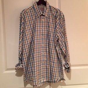 Alan Flusser | Shirts | Alan Flusser Mens Plaid Shirt | Poshmark