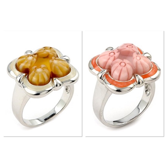 Alan K | Jewelry | Murano Glass Ss 925 Rings By Alan K Select Color ...