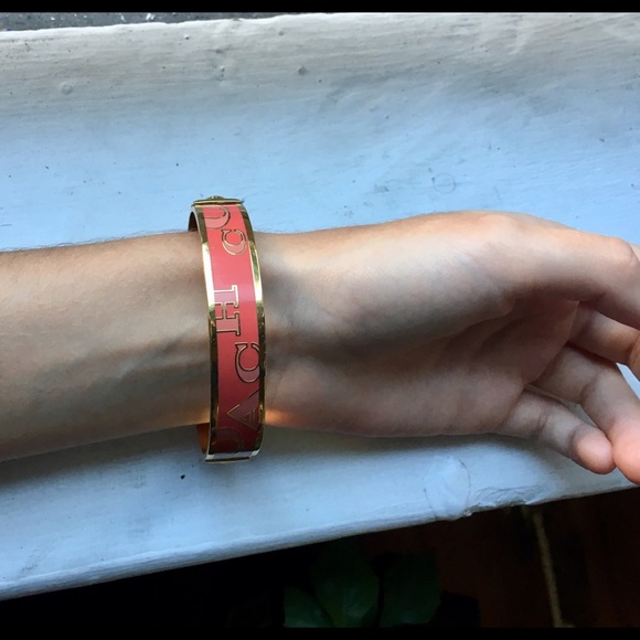 Coach | Jewelry | Pretty Brand New Pink Coach Bracelet | Poshmark