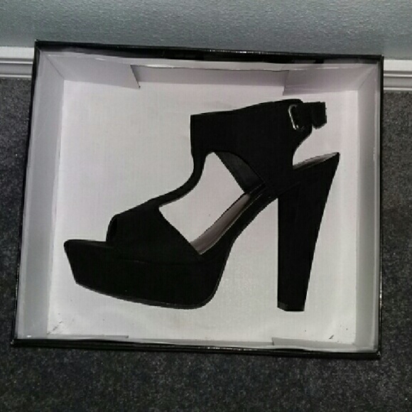 JustFab | Shoes | Justfab Black Heels | Poshmark