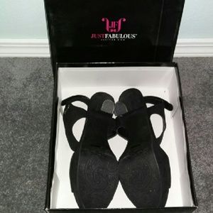 JustFab | Shoes | Justfab Black Heels | Poshmark