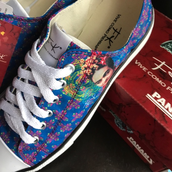 Panam | Shoes | New Frida Kahlo Tennis Sneakers Mexican Converse | Poshmark