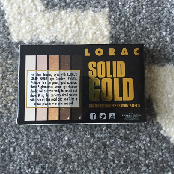LORAC | Makeup | Lorac Solid Gold Limited Editioneye Shadow Palette ...