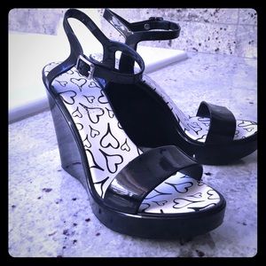 black call it spring platform heels on Poshmark