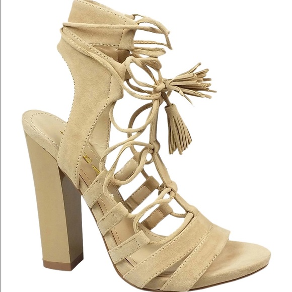 Shoes | Caged Block Heel | Poshmark